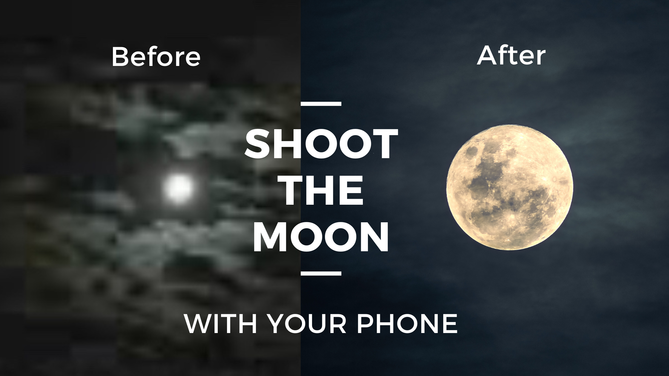 How to Photograph the Moon with Your Smartphone - The Space Coast Rocket