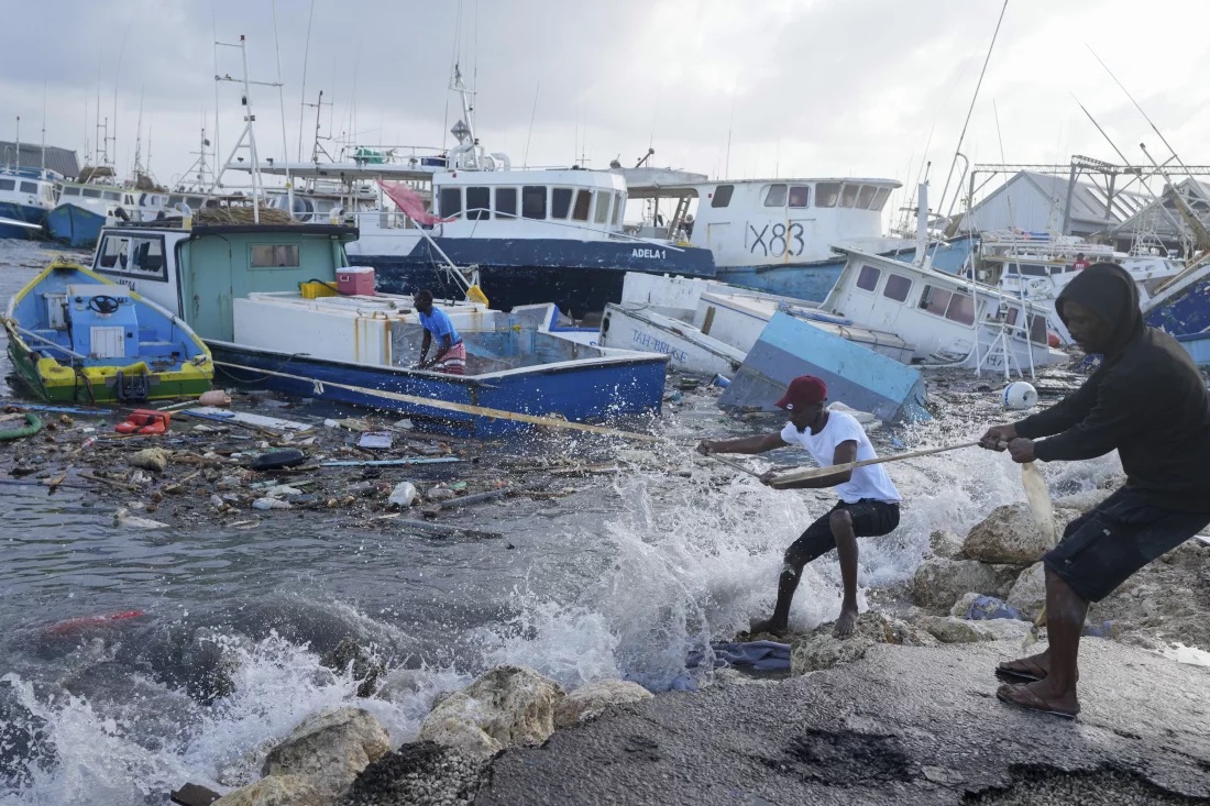 Hurricane Beryl, now a powerful Category 5 storm, barrels toward ...
