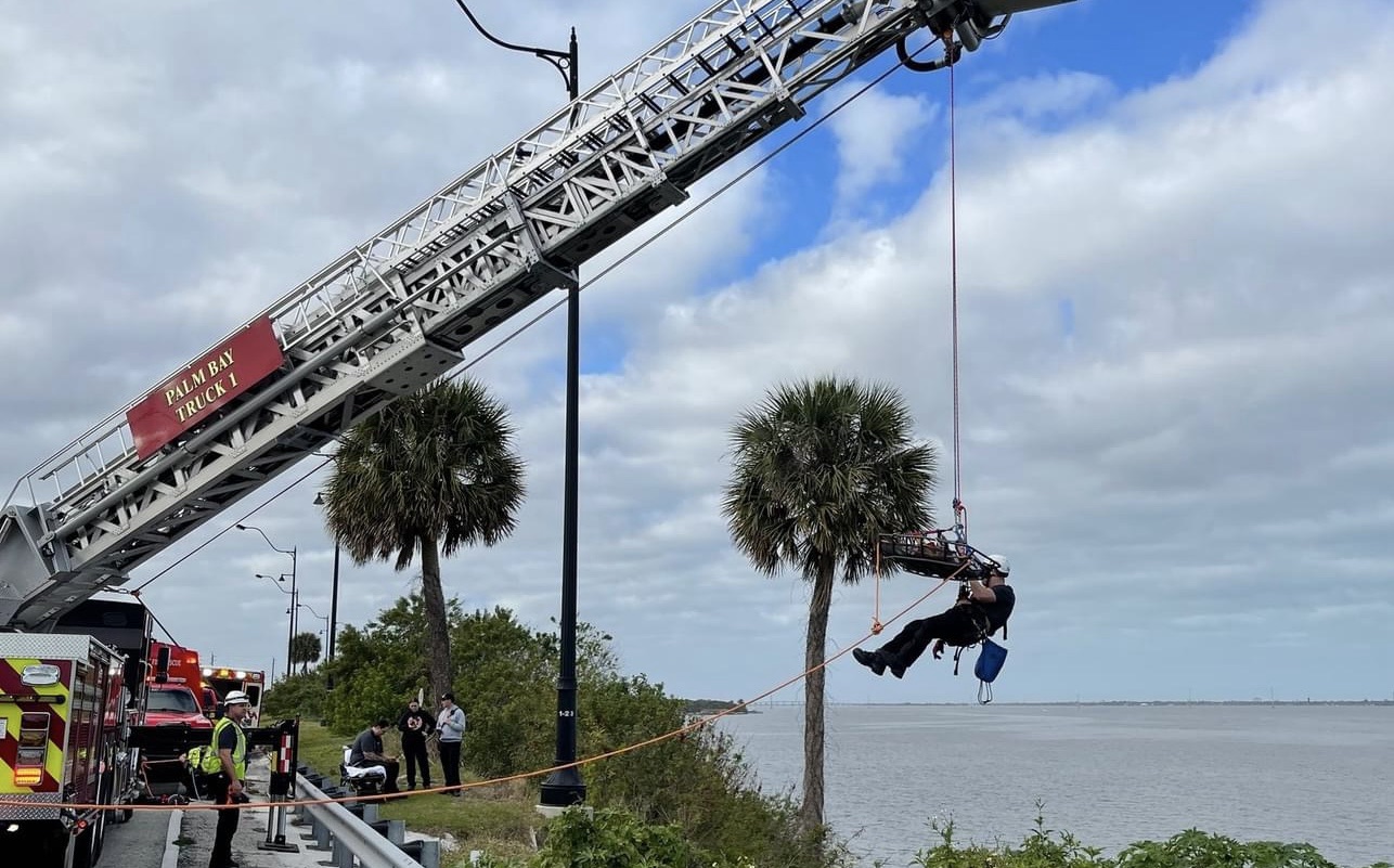 Palm Bay Fire Rescue save person that fell down culvert - The Space ...