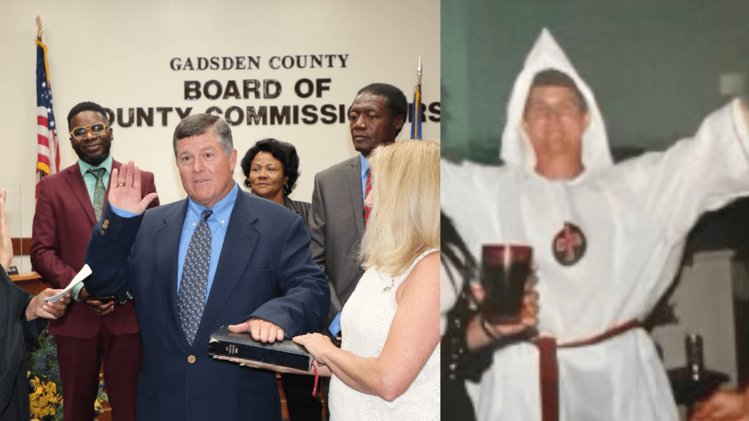 DeSantis-appointed county commissioner resigns after Ku Klux Klan ...