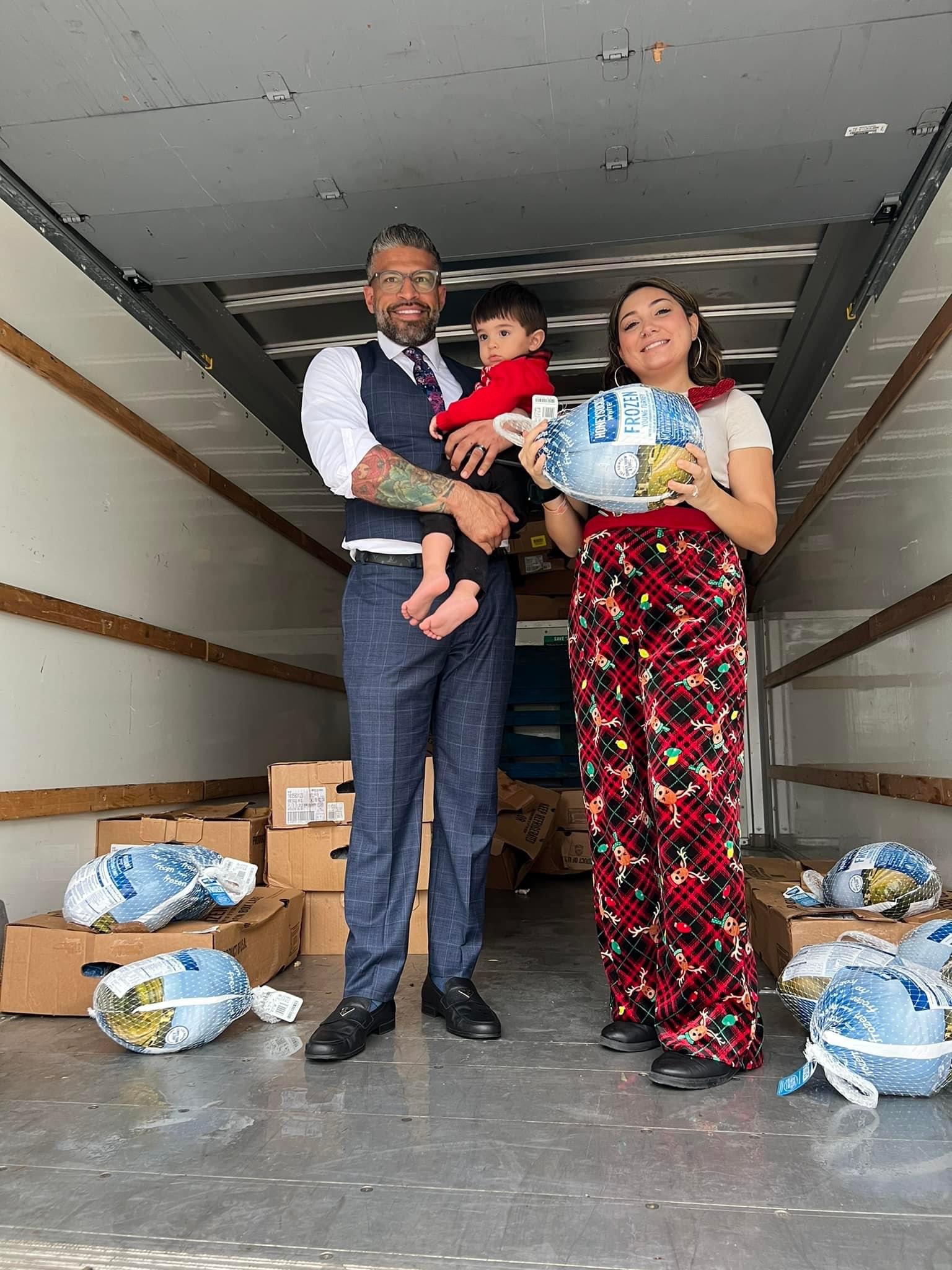 Attorney Daniel Martinez donates 200 turkeys to families - The Space ...