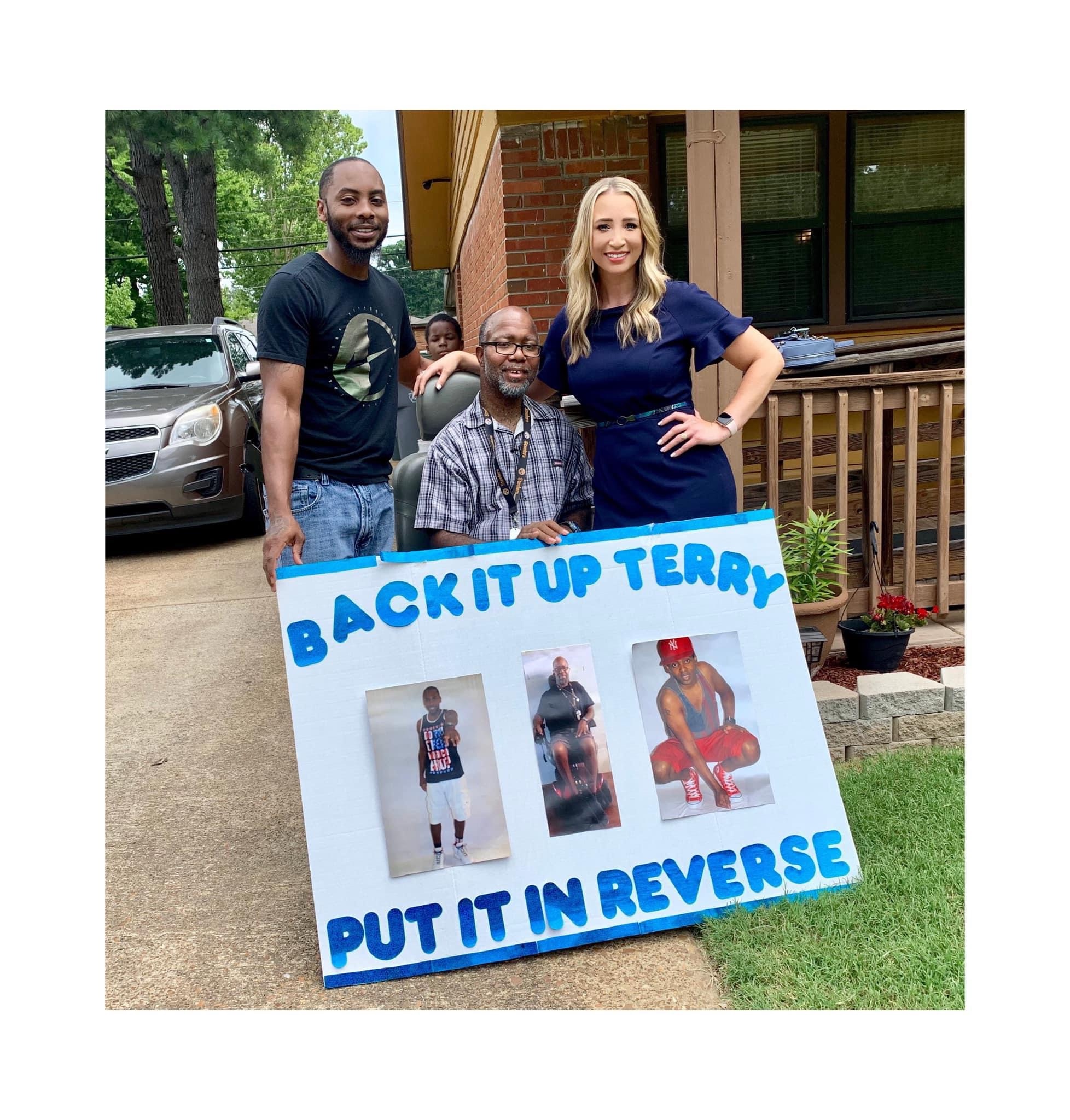 “Put it in reverse Terry!” GoFundMe for wheelchair accessible van - The ...