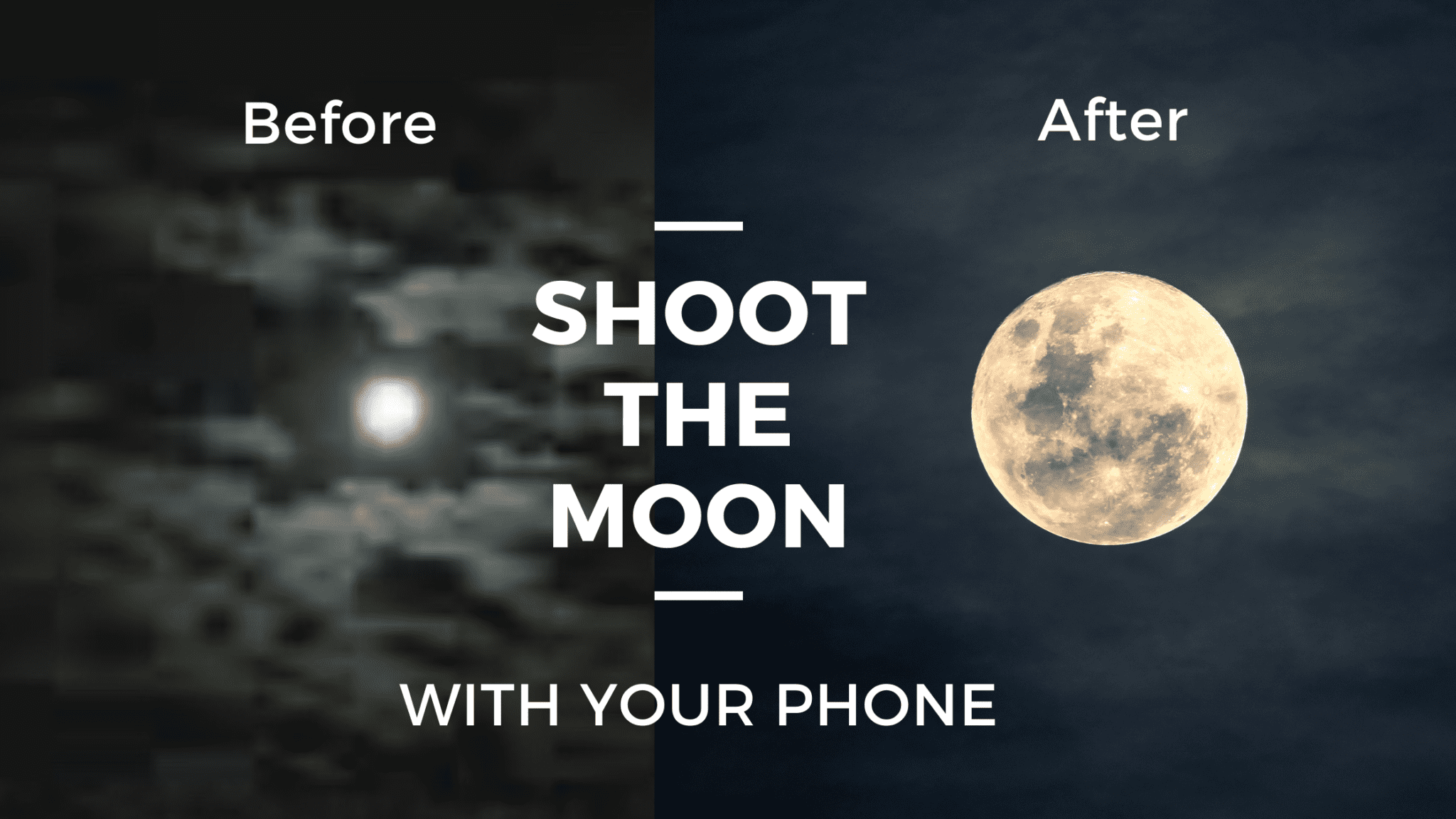 How to Photograph the Moon with Your Smartphone - The Space Coast Rocket