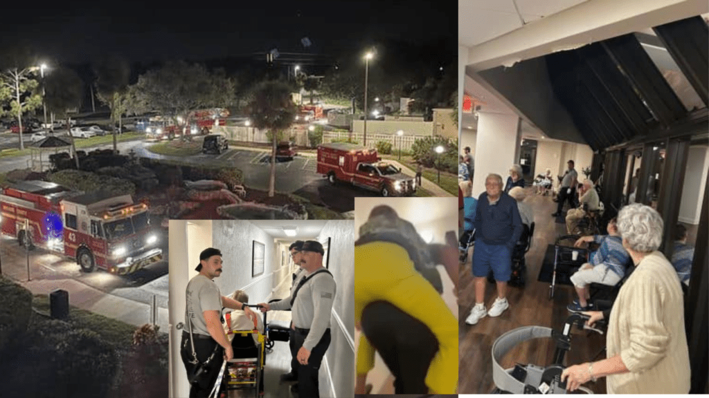 Firefighters Rescue Over 20 Elderly and Disabled Residents Trapped by ...