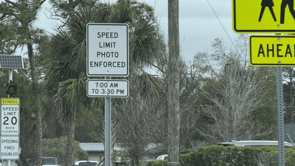 Suspension Of Palm Bayschool Zone Speed Camera Program The Space