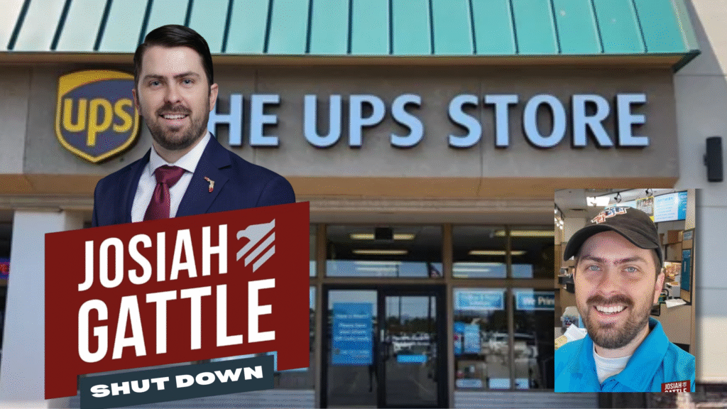 Republican Liberty Caucus Chair Josiah Gattle’s Business Shut Down by State